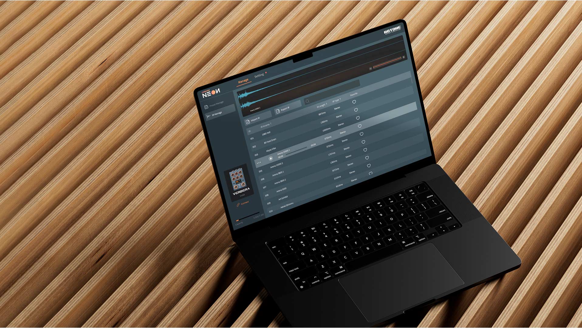 HOTONE | VERBERA | コンボリューション・リバーブ | 製品情報